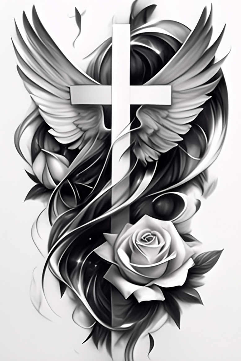 Crosses Tattoo Gallery - InkBy.ai - Free AI tattoo design ideas